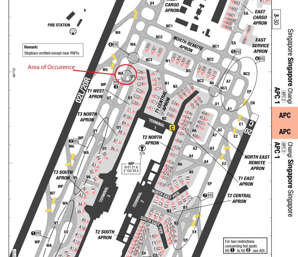 Ground Collision between Scoot 787 and Emirates A380 at Singapore ...